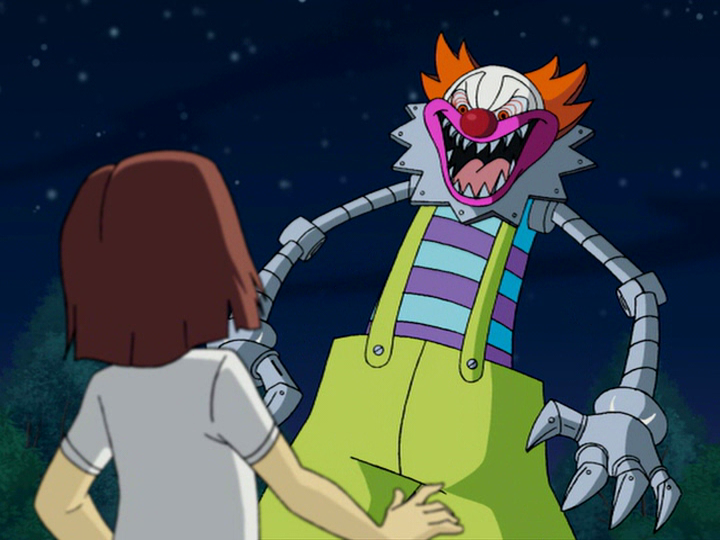 What's New Scooby-Doo: A Terrifying Round with a Menacing Metallic Clown