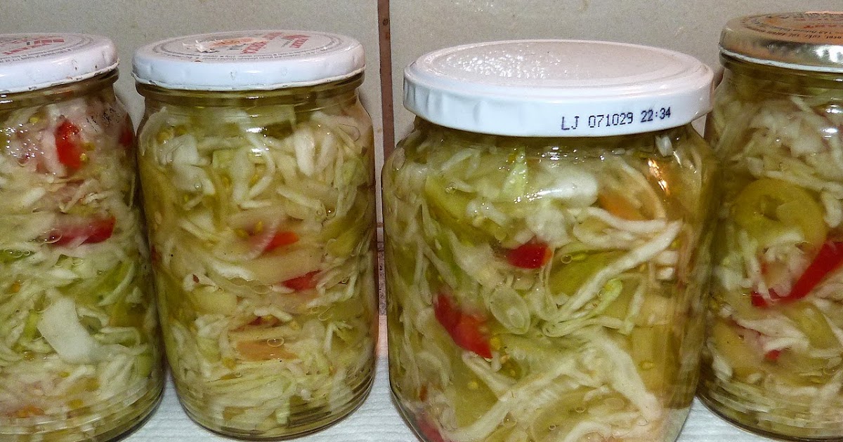 Vaření u Hošandy: Čalamáda ze zelených rajčat a zelí