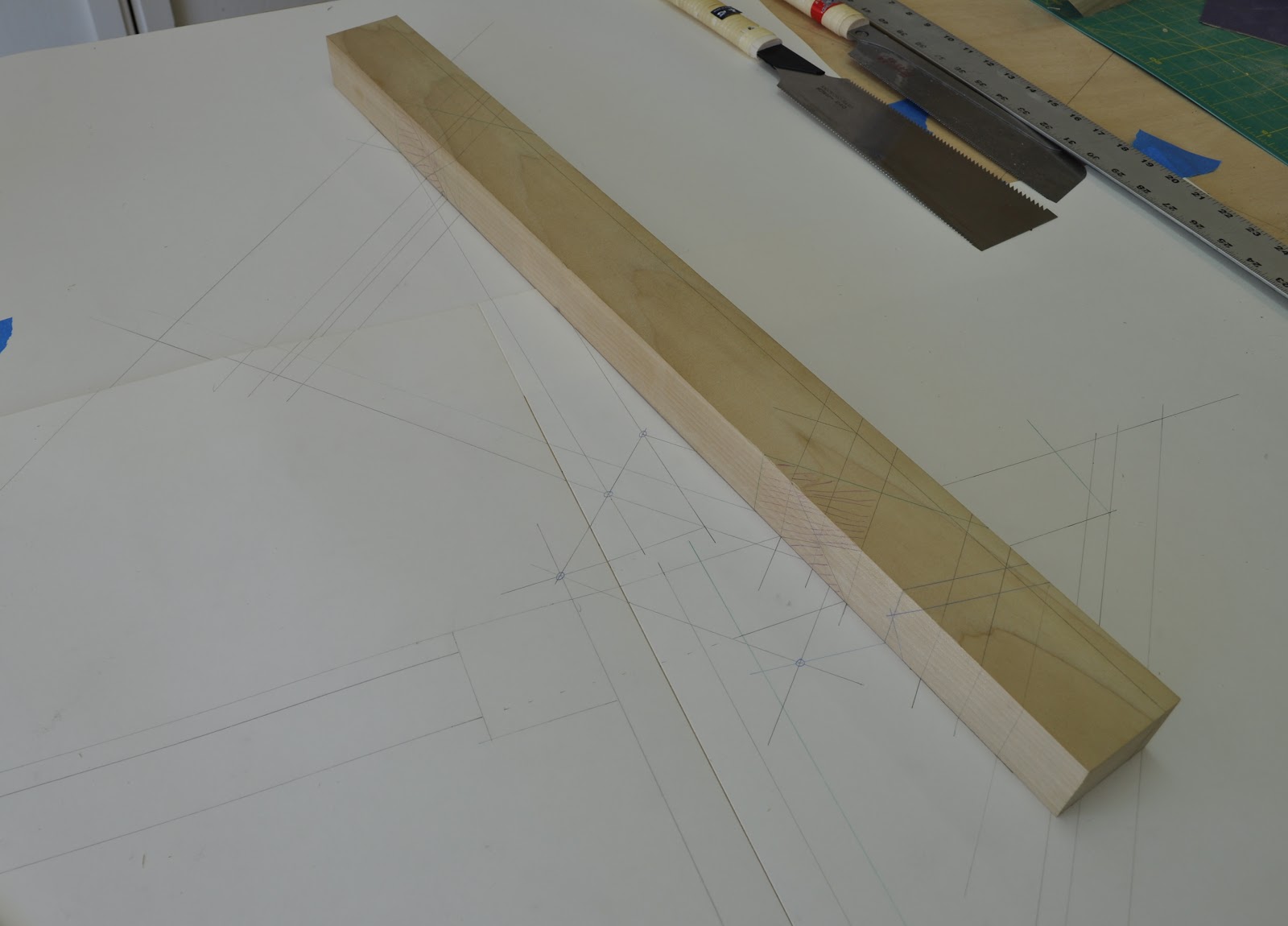 Roof Framing Geometry: Square Cut Tenon Jack Rafters