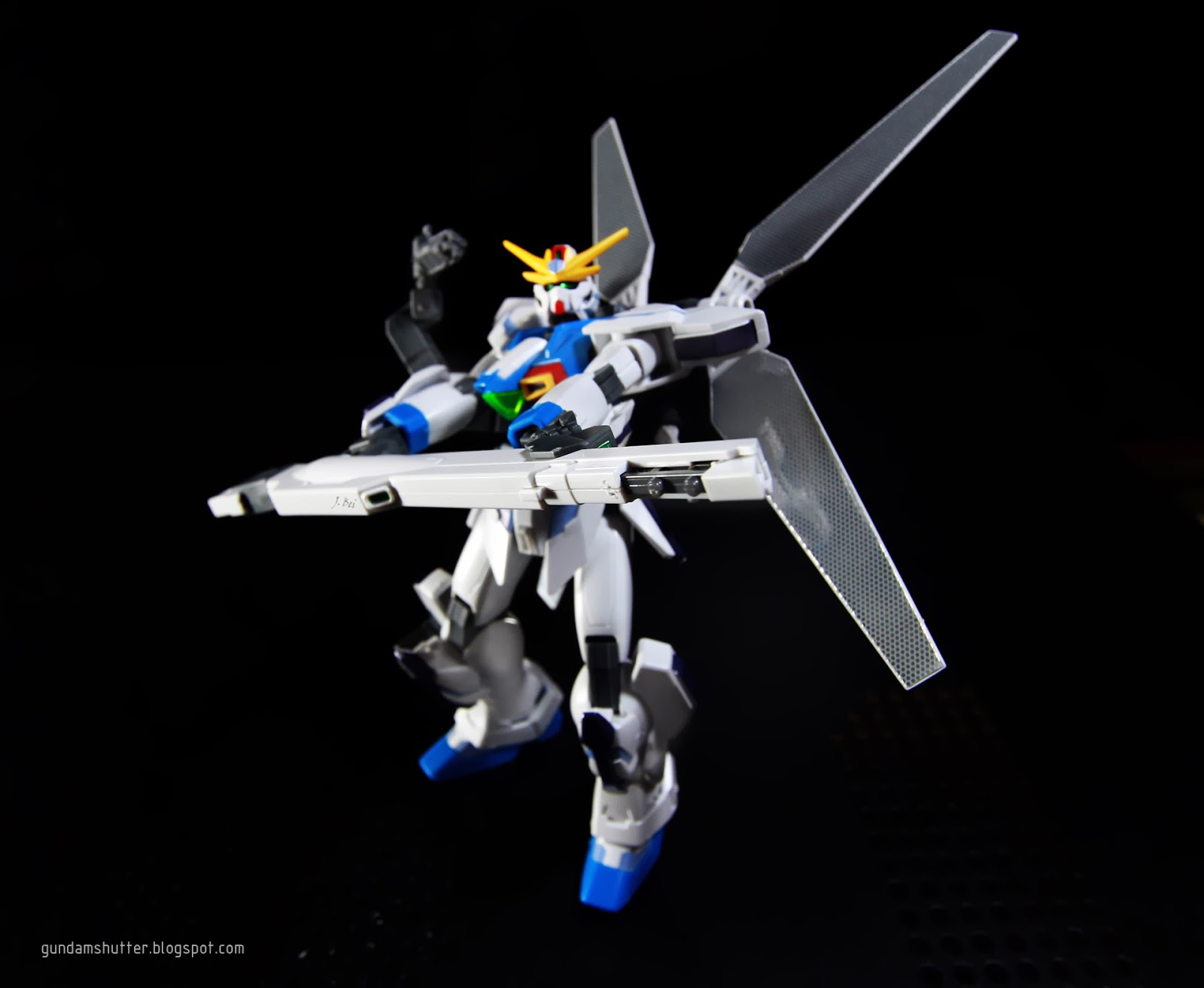 Gundam Shutter - Gunpla Photography: Gundam X Maoh - HGBF Review and Photos