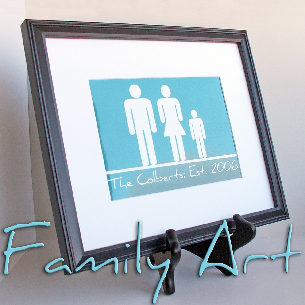 Taking Time To Create: Family Art {Without Picnik}