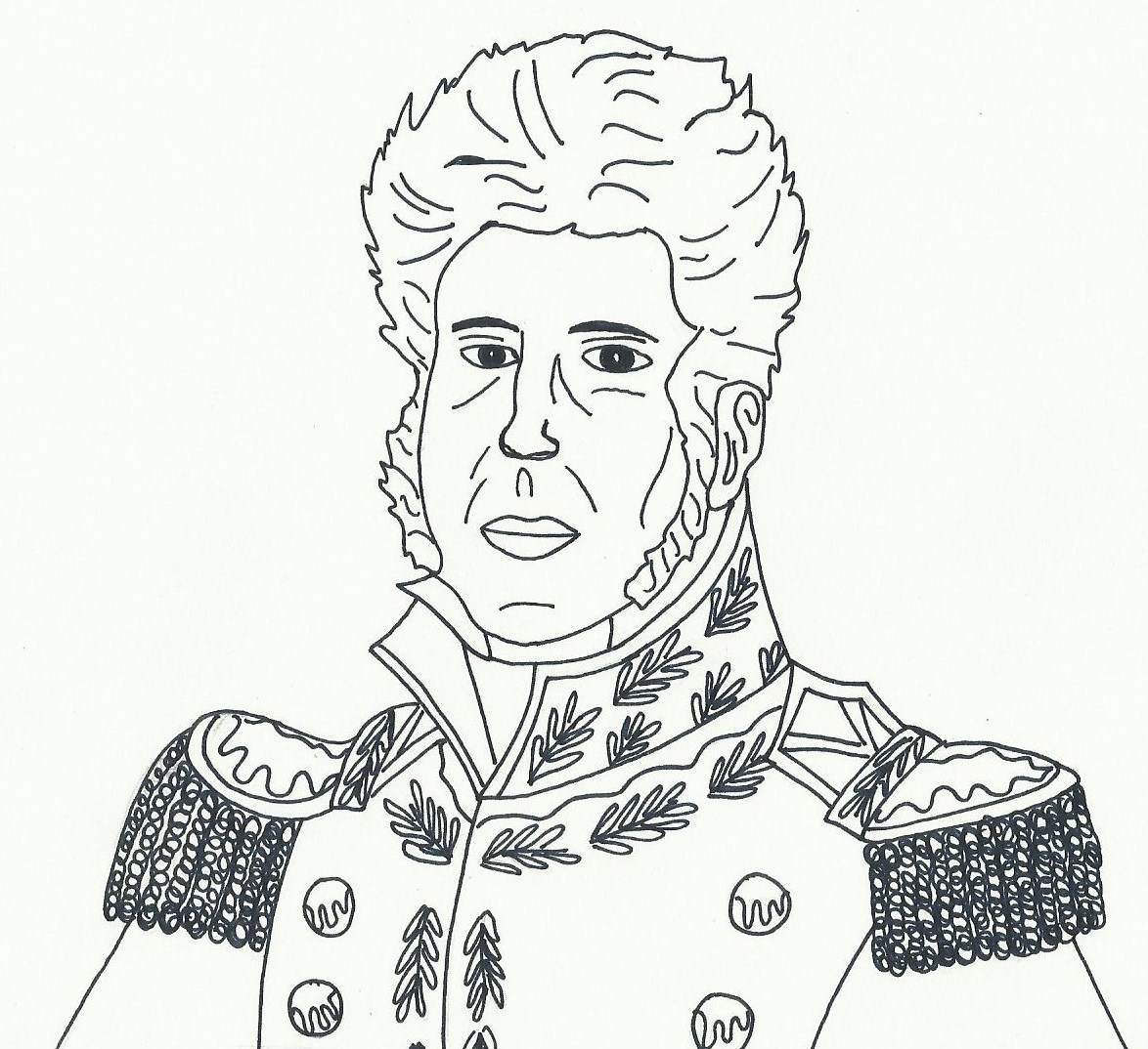 ARTE, FOTOS Y DIBUJOS: DIBUJO DE VICENTE RAMON GUERRERO SALDAÑA