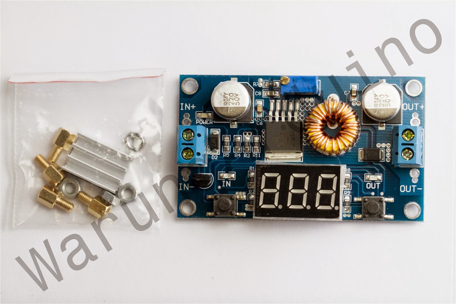 XL4015 DC-DC Step Down Module 5A 75W (with Voltmeter) | TOKO ELEKTRONIK