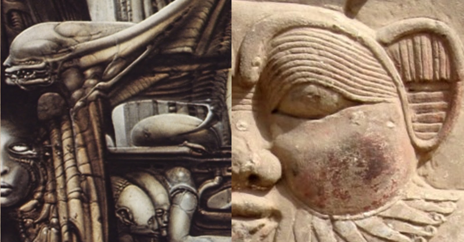 Alien Explorations: HR Giger: Apparition of Bes the Egyptian Dwarf God ...