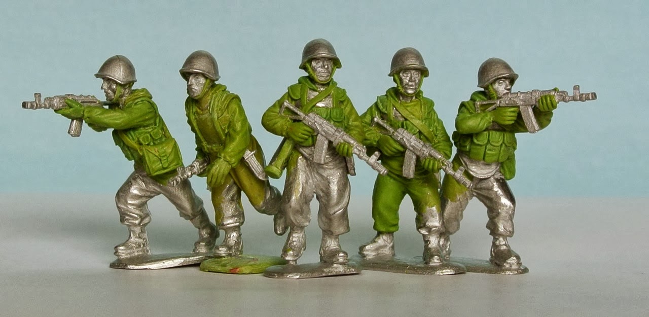 No Duff Gamer: 28mm 1980's Cold war Soviet Infantry.