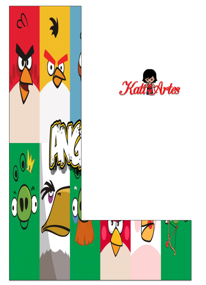 Lindo Alfabeto de Angry Birds. - Oh my Alfabetos!