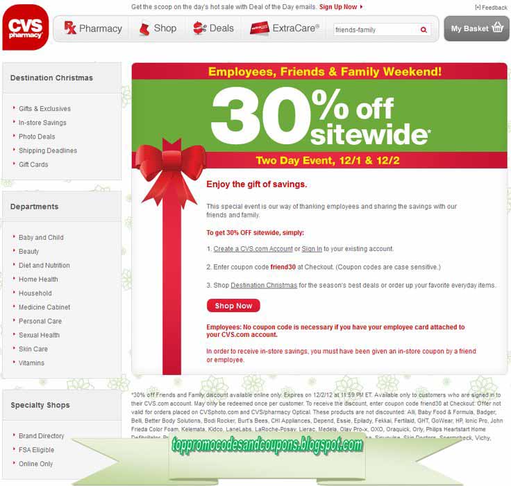 Free Promo Codes and Coupons 2023: Cvs Pharmacy Coupons