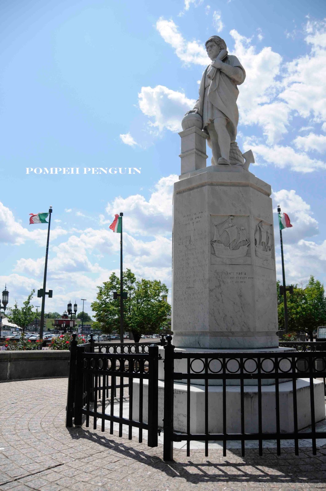 Pompeii Penguin- Attempting to Fly: Misc Baltimore Landmarks