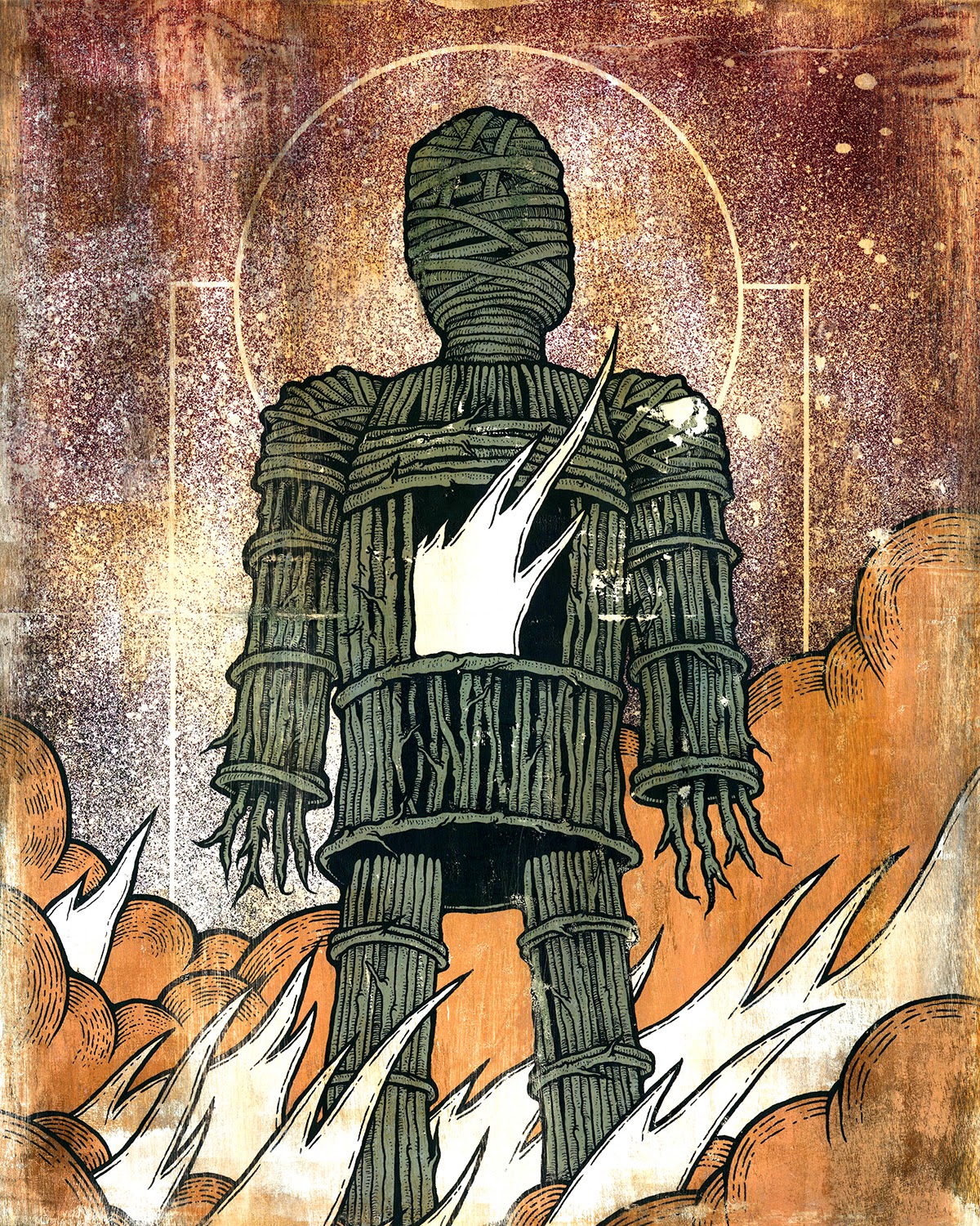 Dave Mahan Art: Wickerman