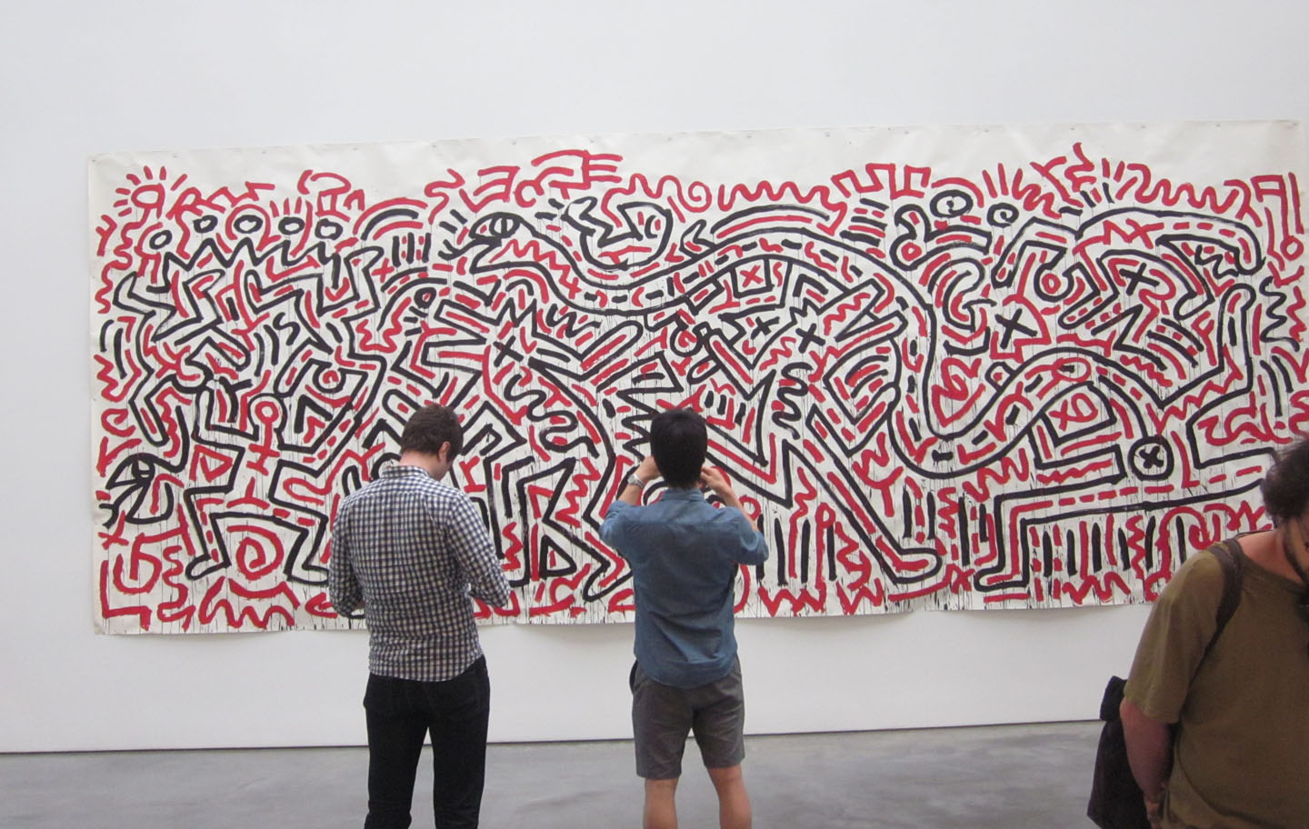www.brianwoodonline.blogspot.com: Keith Haring exhibit @ Gladstone ...