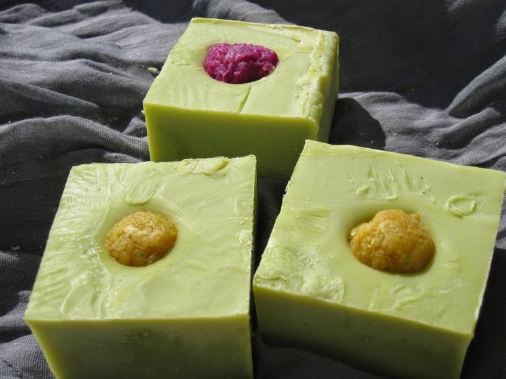 burbujas de azucar: JABON DE MENTA