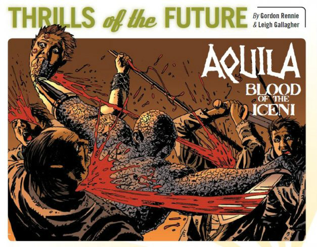 LEIGH GALLAGHER Comic Book Artist: AQUILA IS COMING....