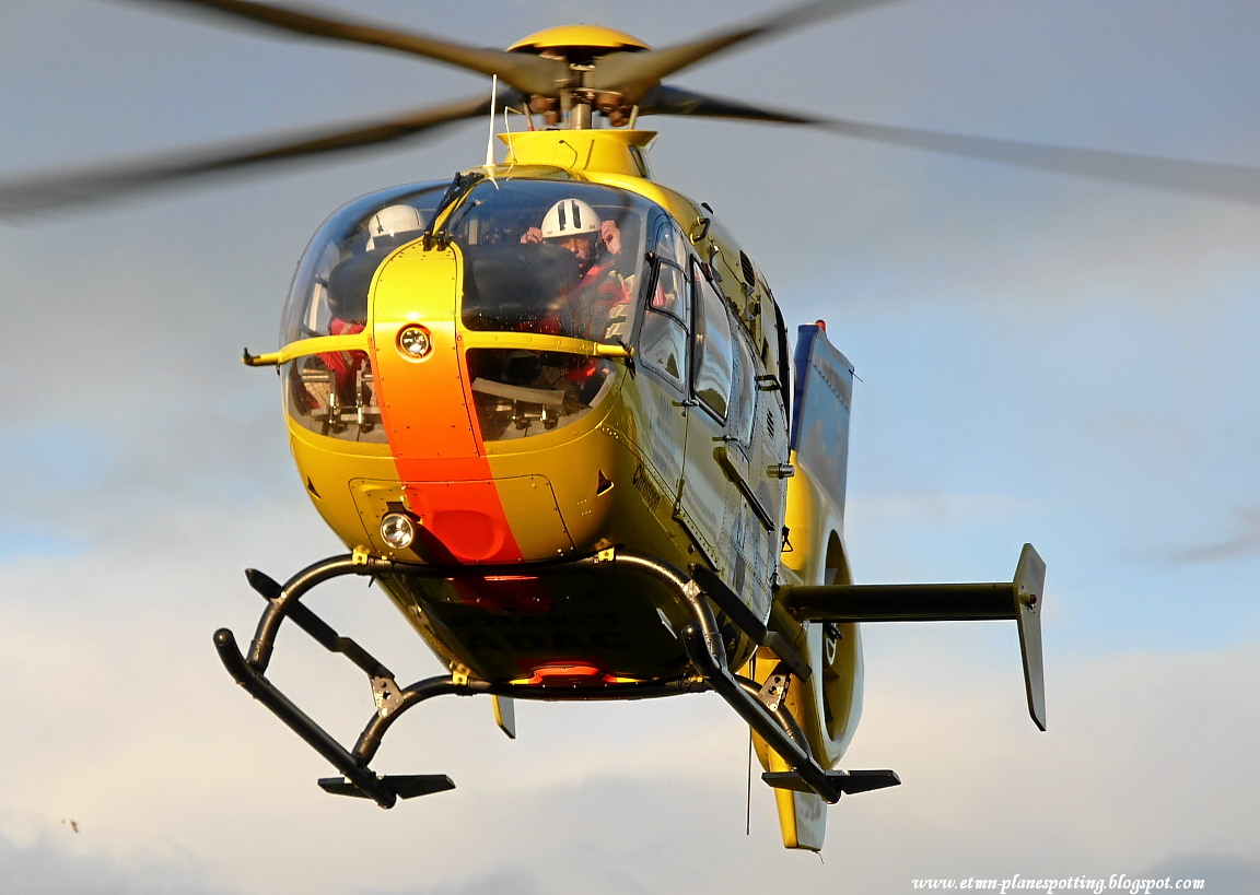 ETMN-Planespotting: Christoph 6 am Stadtkrankenhaus Cuxhaven