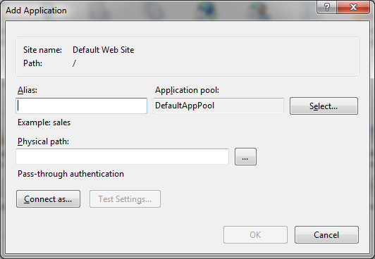 DotNet Developer Blog: Deploy a web application in IIS