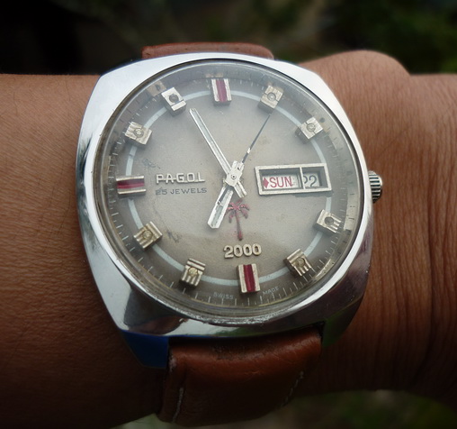 JAM OTAI. VINTAGE WATCHES: PAGOL 2000 ( SOLD )