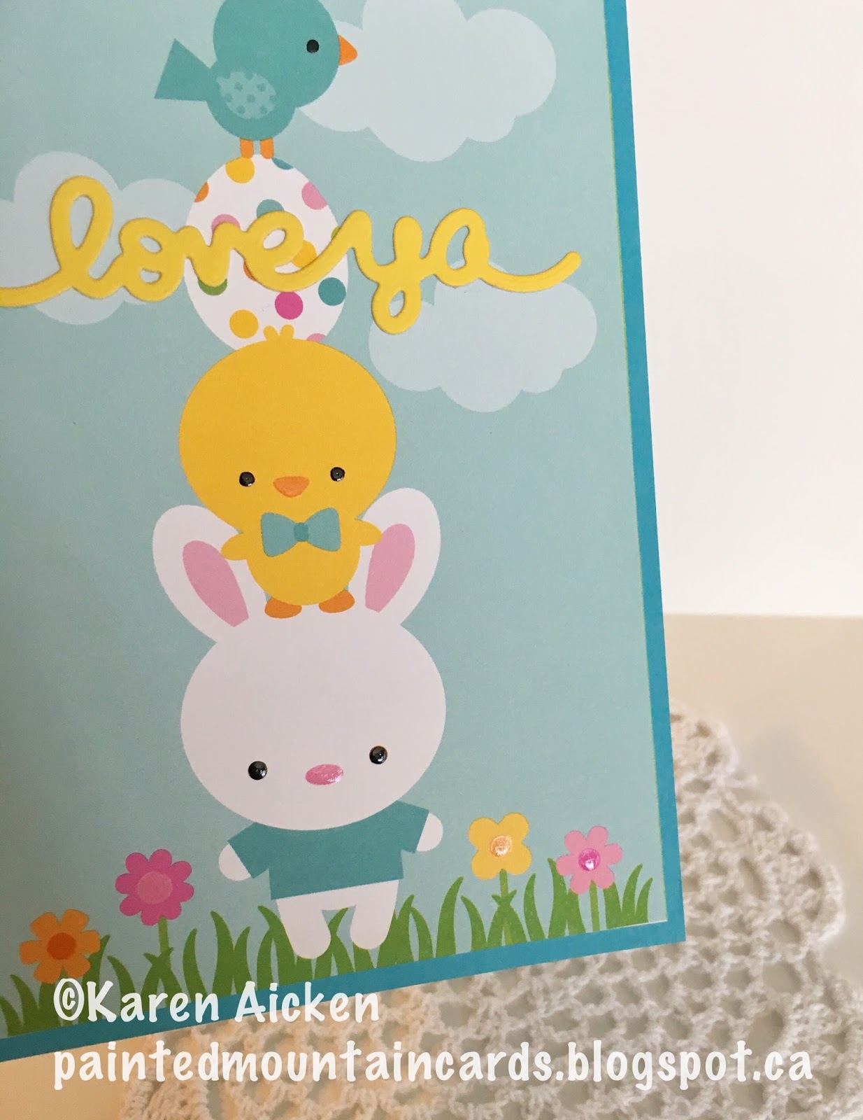 Painted Mountain Cards: Kids Easter Card Trio