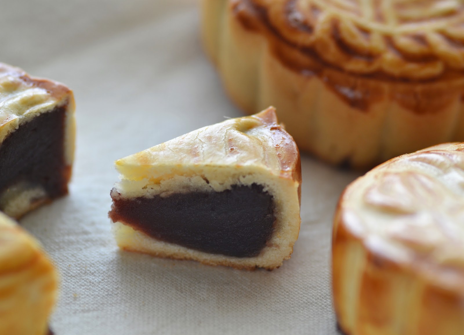 Red Bean Mooncakes | Building Buttercream