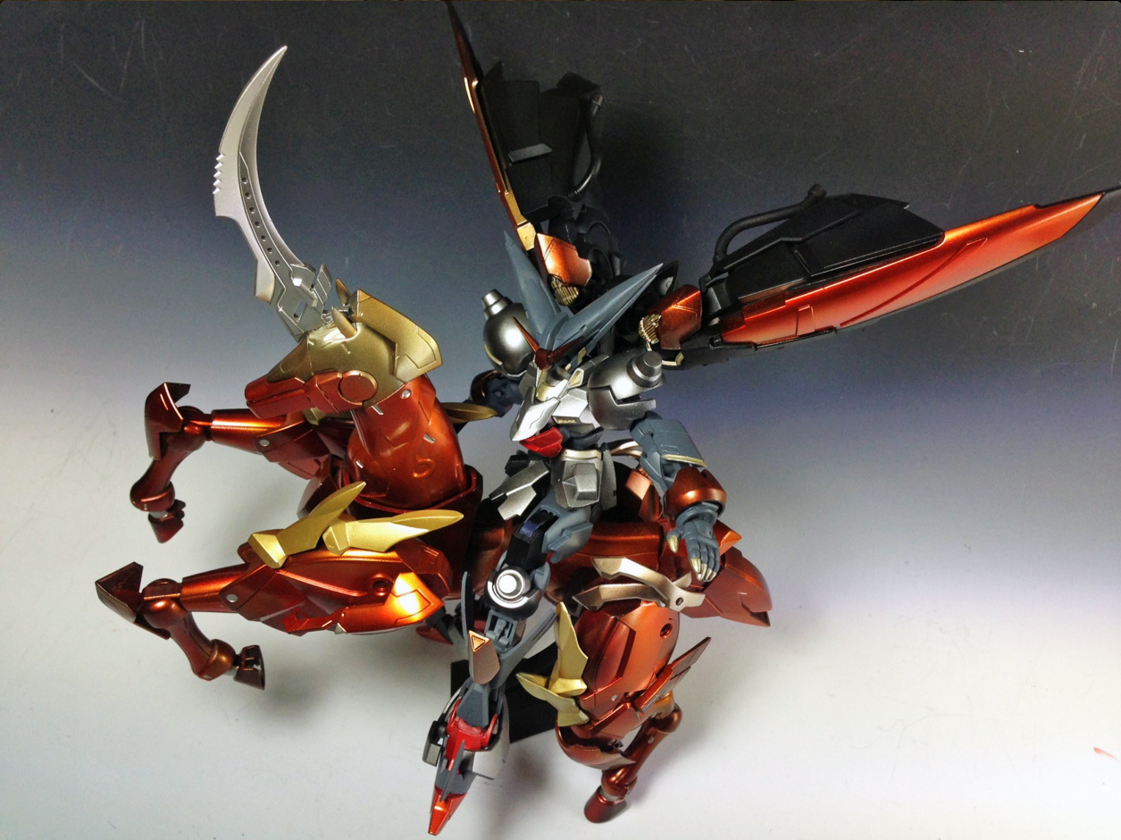 GUNDAM GUY: HG 1/144 Master Gundam & Fuunsaiki - Customized Build