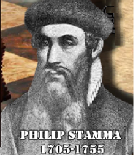 Clube de Xadrez Afonsino: PhilipP Stamma: 1813 – CURIOSIDADE