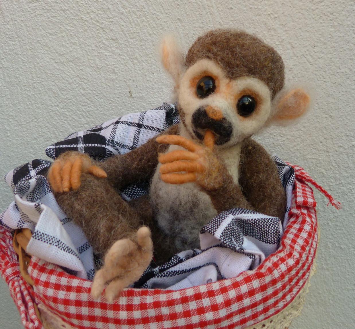 Pip's poppies: Monkey on my back
