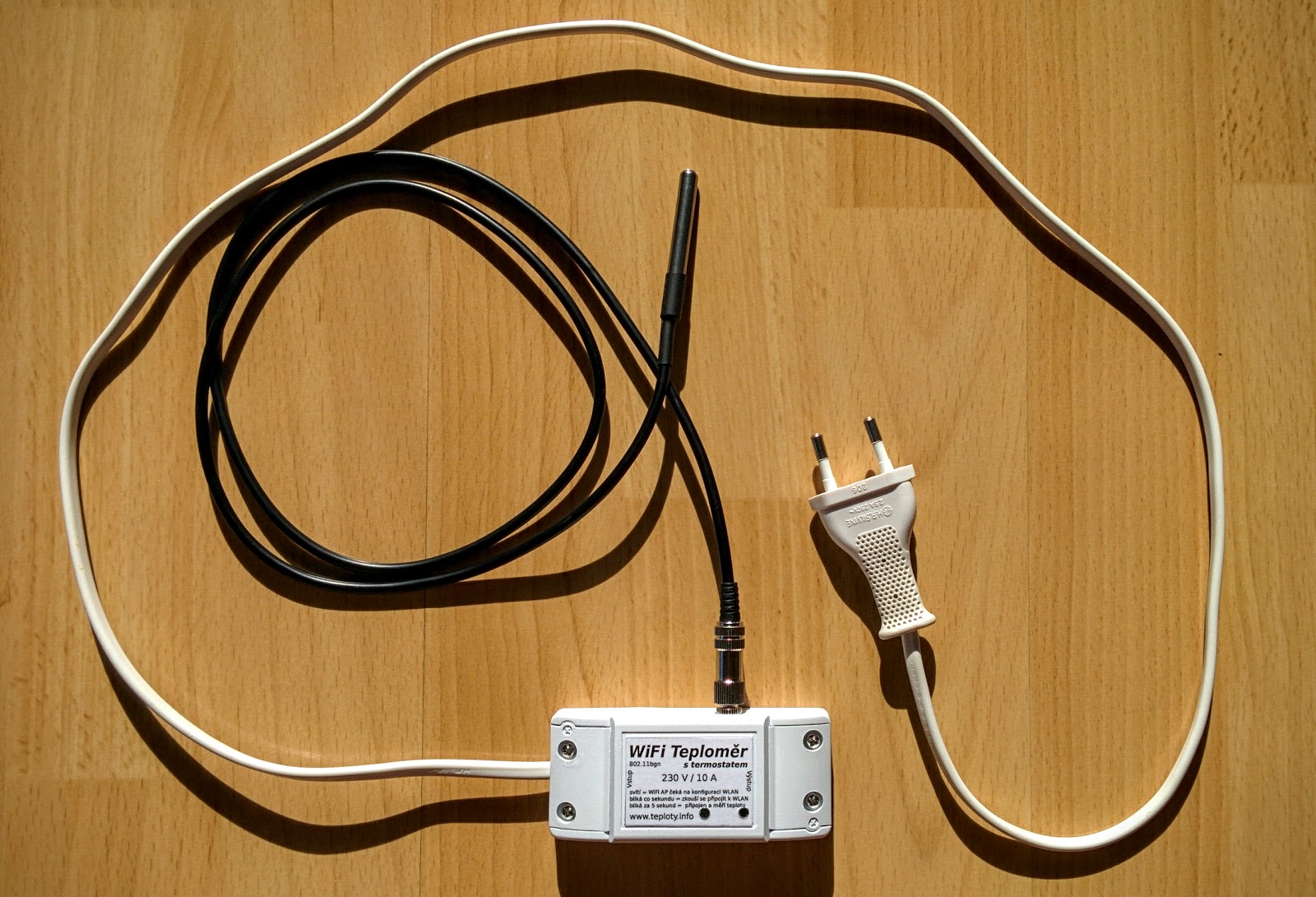 Joysféra: WiFi Teploměr a termostat v nové verzi