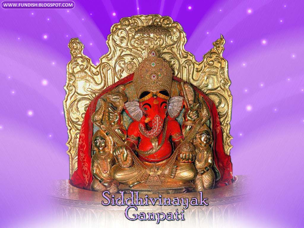 Lord Ganesh Statue in red wallpapers images Download