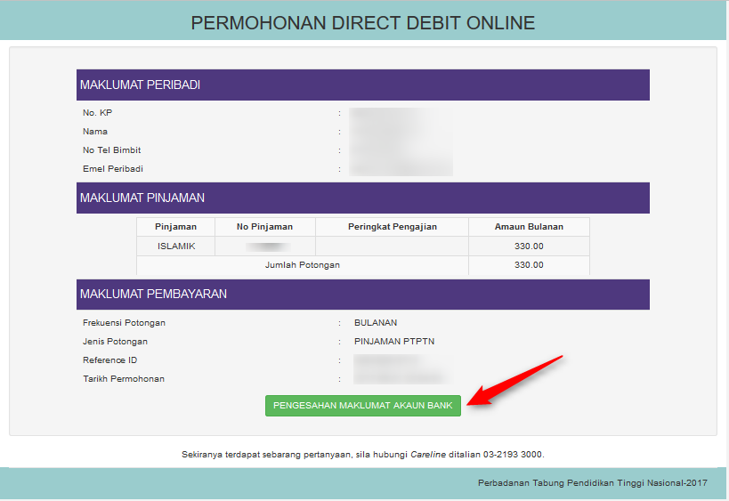 大马大专毕业生看过来 PTPTN线上转账 (Direct Debit) 全步骤 让你轻松省下高至6千令吉