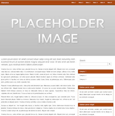 Plain responsive layouts for website startup using bootstrap.