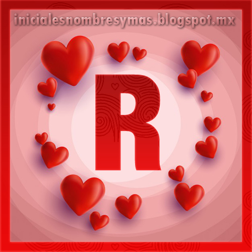 Iniciales Nombres y Más: Iniciales en un bello diseño con corazones J a ...