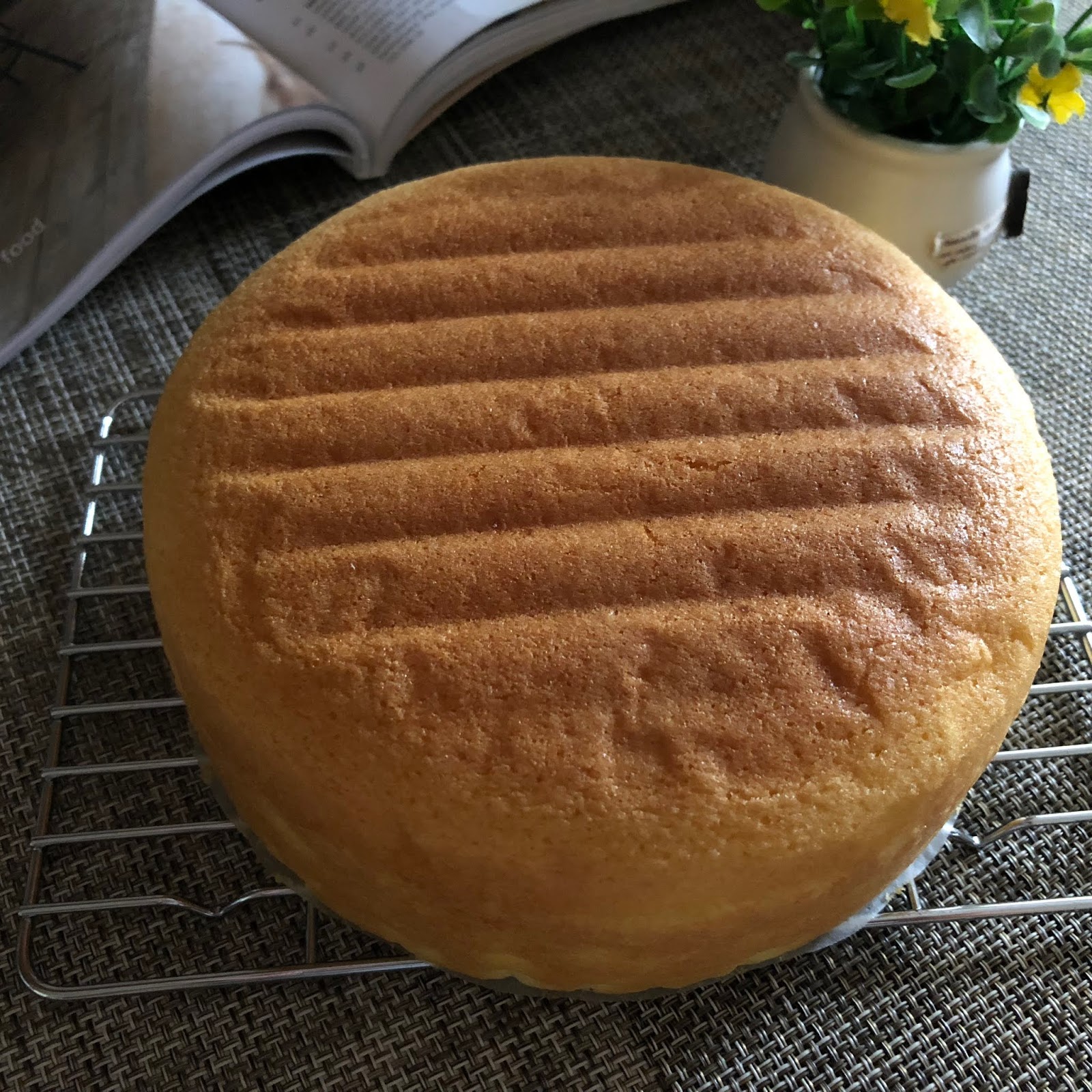 My Mind Patch: Honey Genoise Cake