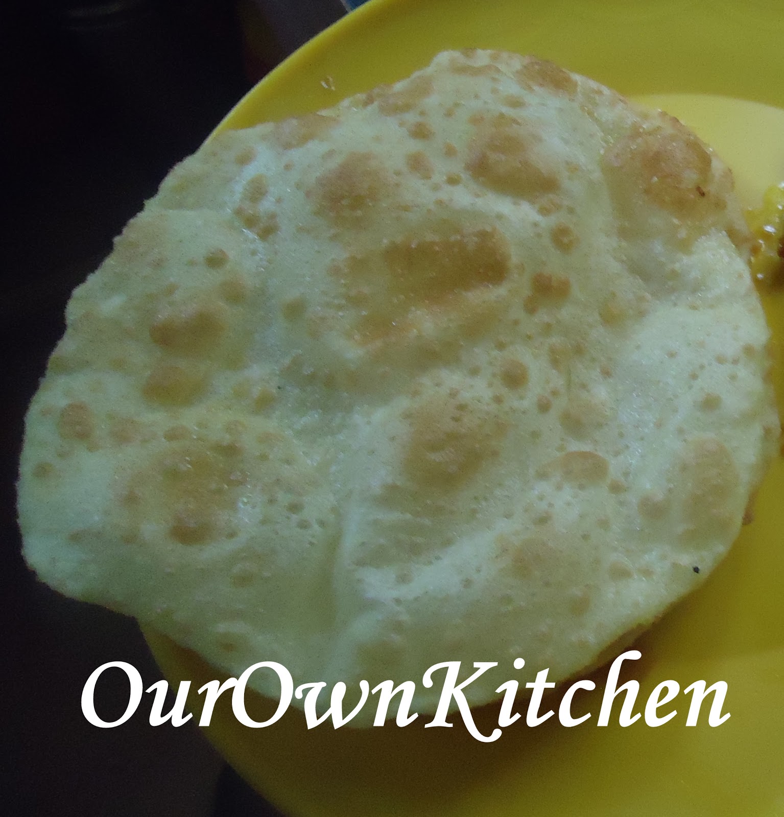 Batura/ Chola Batura/ Channa Batura/Chola poori | Our Own Kitchen