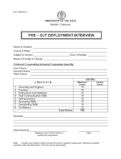 Daisy Gets Creative: A Guide to OJT for UE Manila College Students