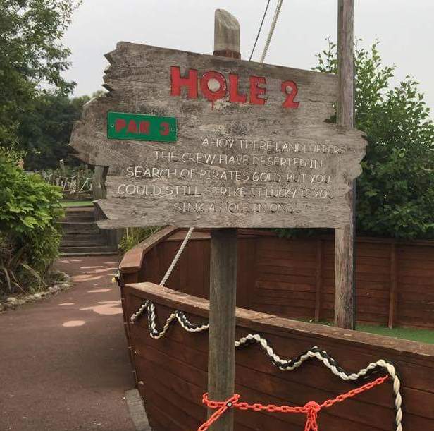 The Ham and Egger Files: Thorpe Park Adventure Golf course in Cleethorpes