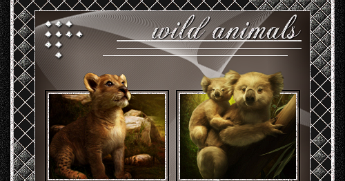 Magical Gimp-Tutorial: "Wild Animals" (Gimp Tutorial)