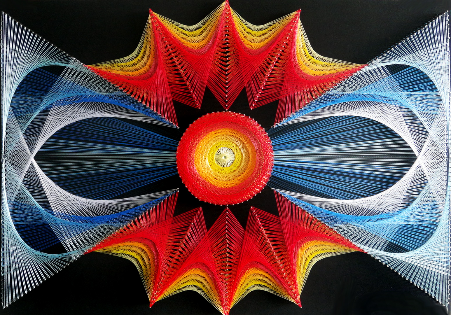 Aline Campbell: string art