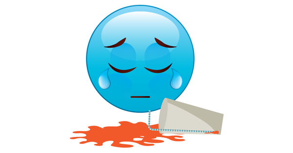 Crying Over a Mess | Symbols & Emoticons