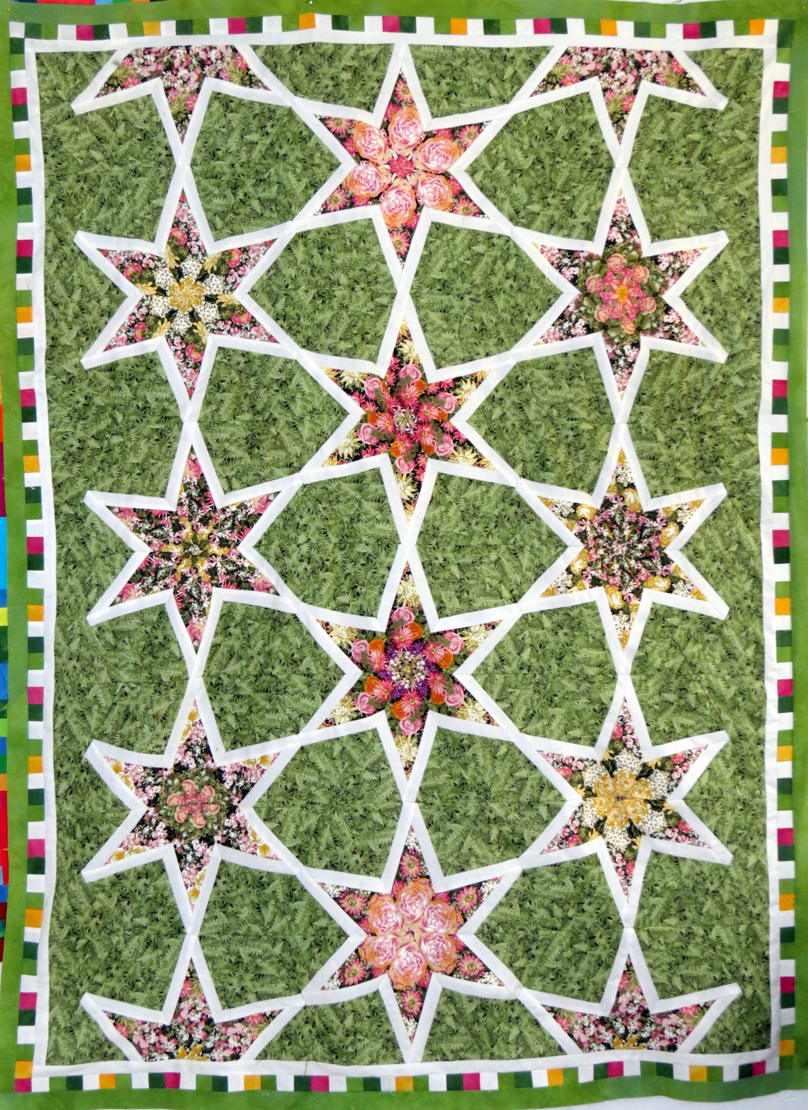 Beth's Blog: Finishing the Star Quilt!