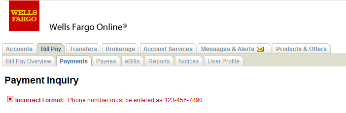 Incorrect Format: Is There A Problem Here?: Incorrect Format