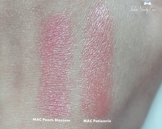 A Cynful Fiction: MAC Peach Blossom Cremesheen + Pearl Lipstick Review ...