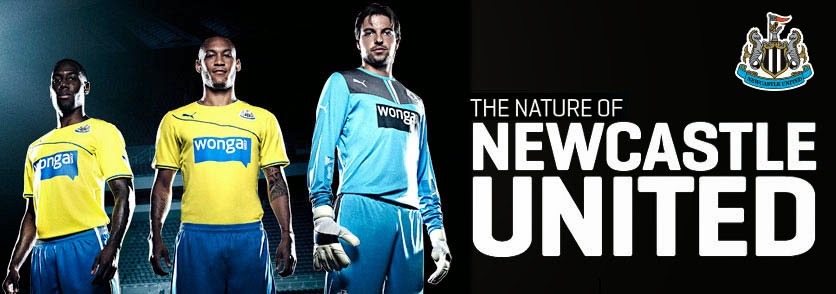 Newcastle United 13-14 (2013-14) Puma Home + Away + Third Kits - Footy ...
