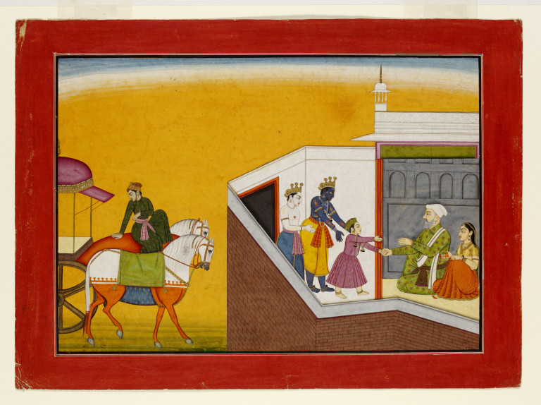 Atelier of india: Fattu and His large Guler Basohli Bhagavata purana