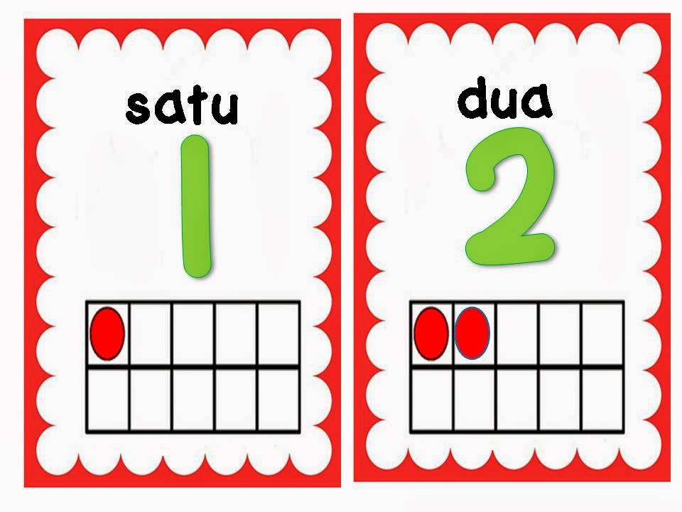 PRA SEKOLAH S K LONG JAAFAR: Nombor 1-10