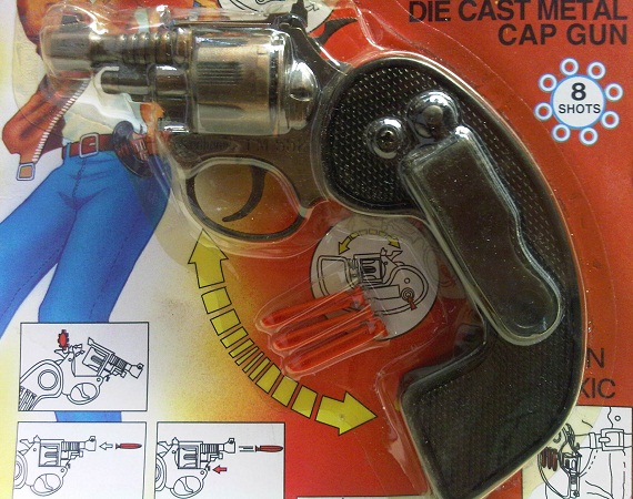 Karya Babah Antik: Pistol Doblis / Die Cast Metal Cap Gun