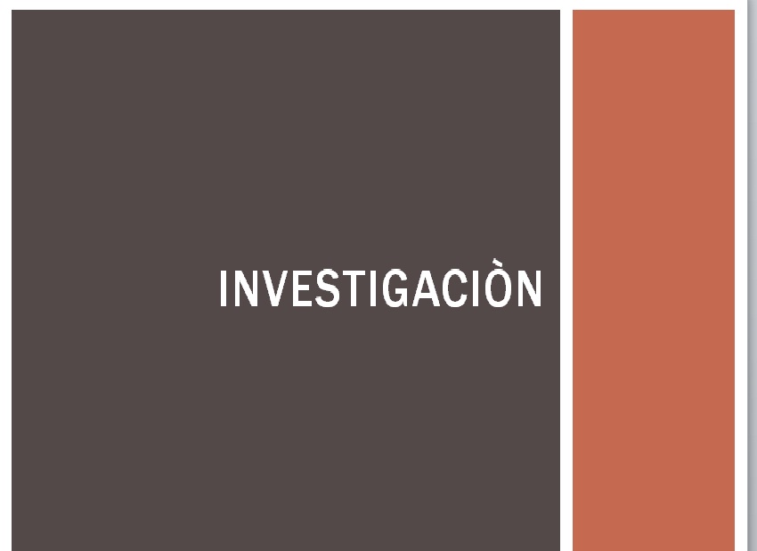 Herramientas basicas: PRESENTACION EN POWER POINT SOBRE SU INVESTIGACION