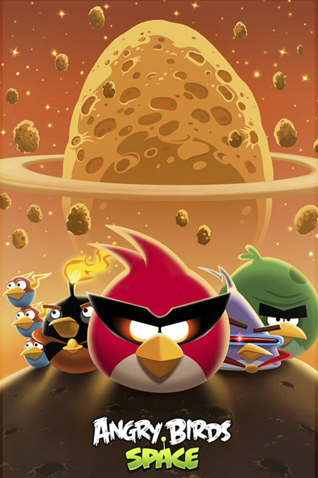 Angry Bird Space Wallpaper