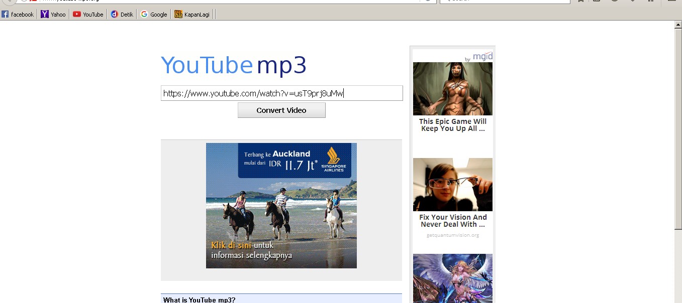 Tutorial Download Mp3 Dengan Link Youtube
