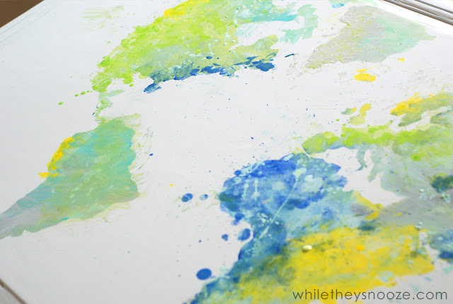 While They Snooze: DIY Map Table Tutorial