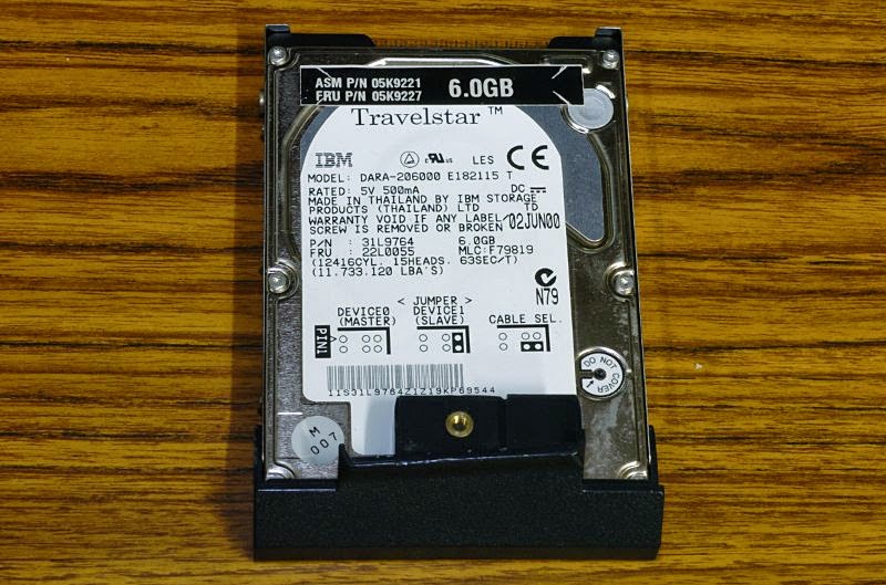 電算機孝行: ThinkPad A20m (2628-11J) を入手