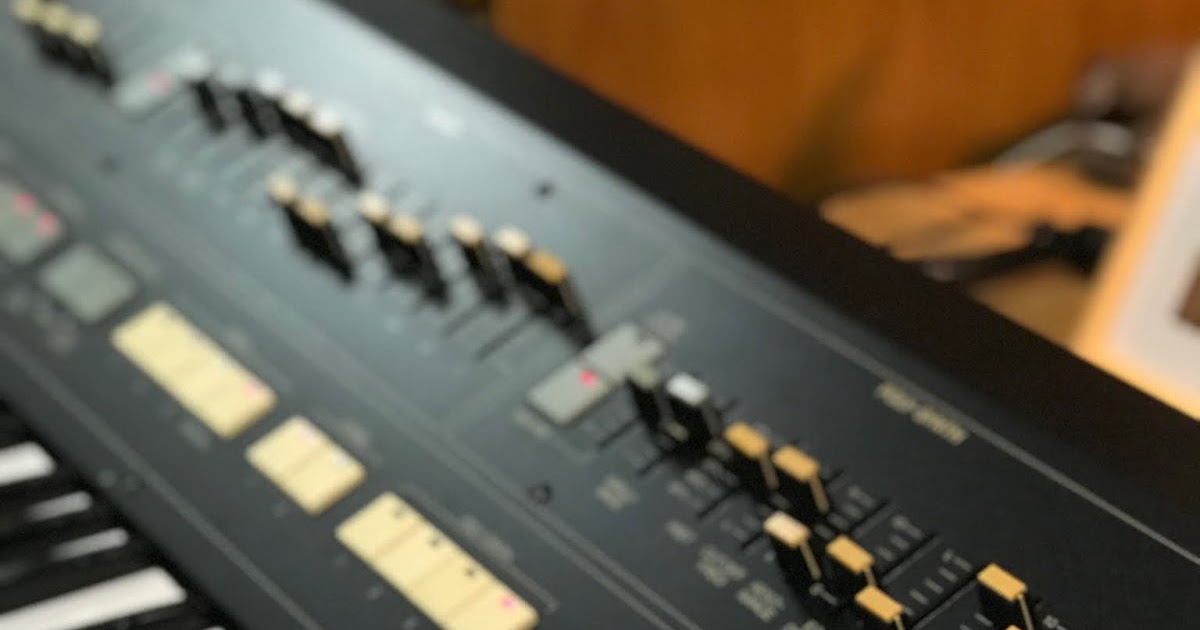 Yamaha SK20 (Part Two - Final Details)