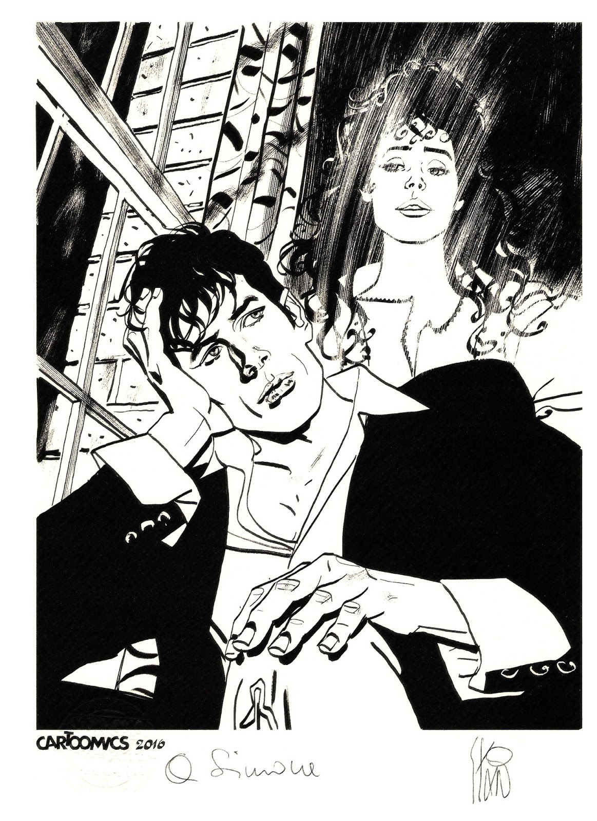 SketchBook: Angelo Stano - Dylan Dog